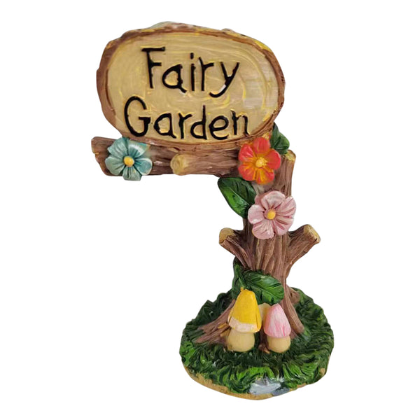 Fairy Garden Sign | Fairy Garden Accessories | Earth Fairy